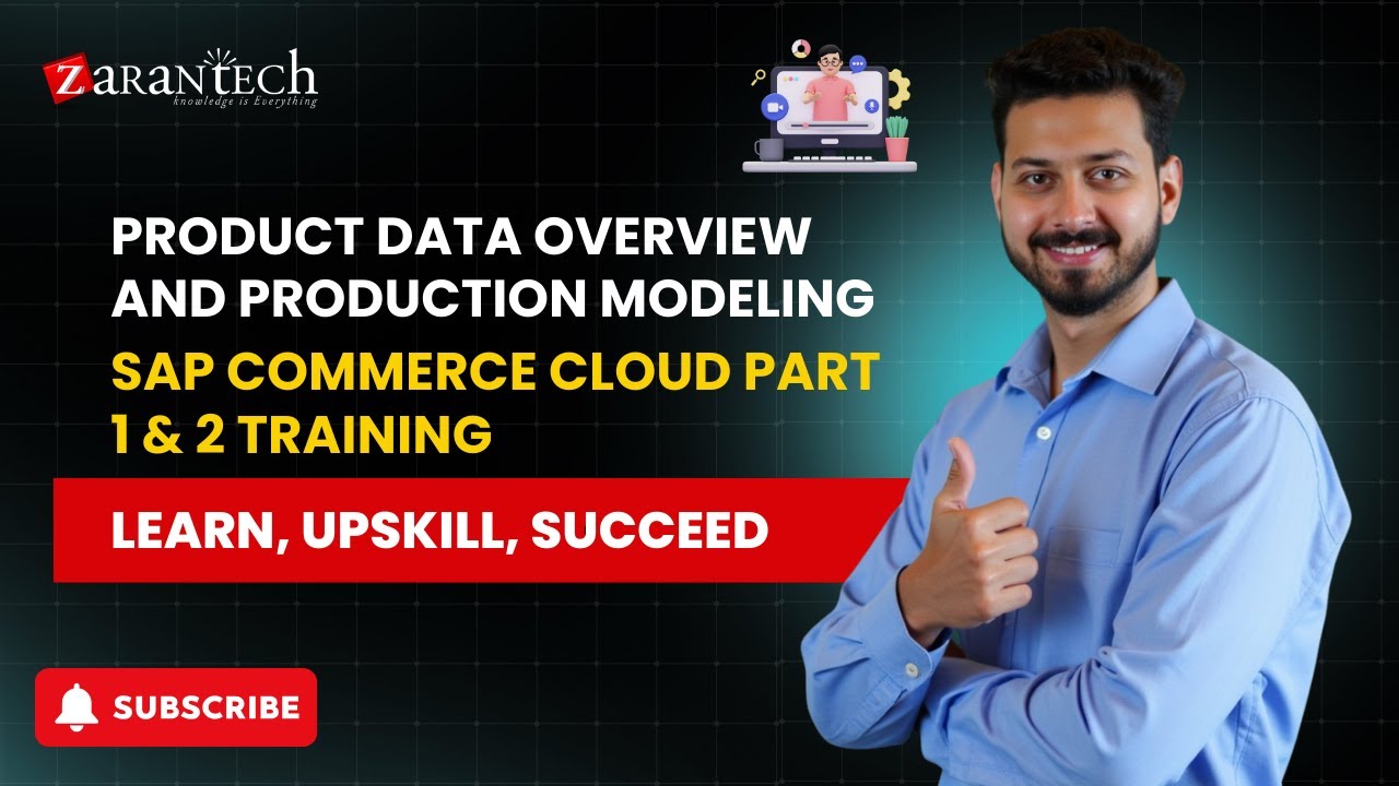 Product data overview and production modeling | SAP Commerce Cloud Part ...