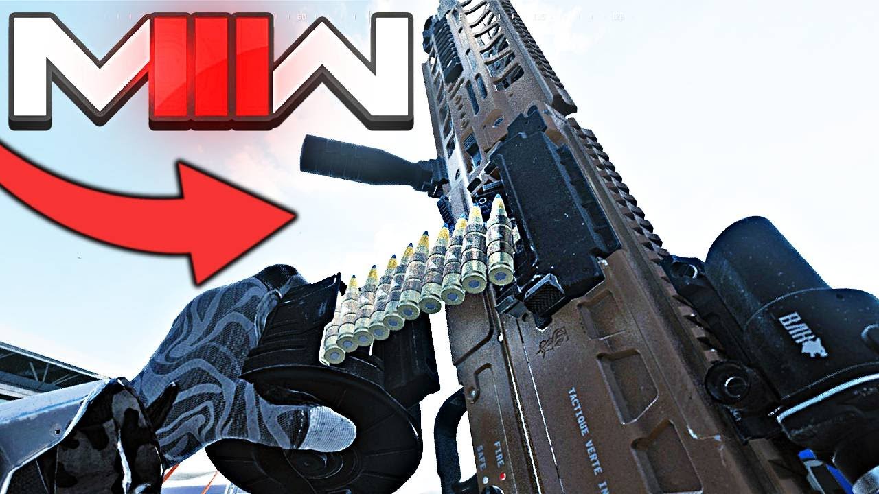 200 Round Mag LMG In MW3 Zombies! - YouTube