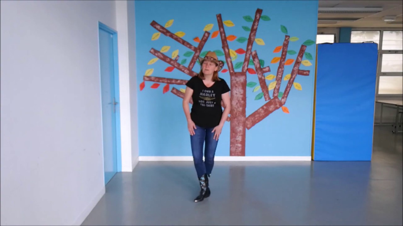 Alone together - Country line dance - YouTube