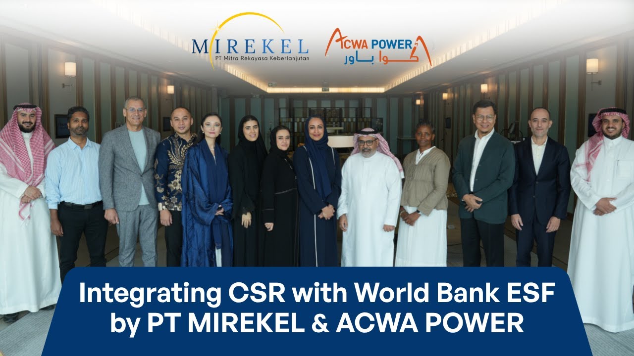Training Program: Integrating CSR with World Bank ESF by PT MIREKEL ...