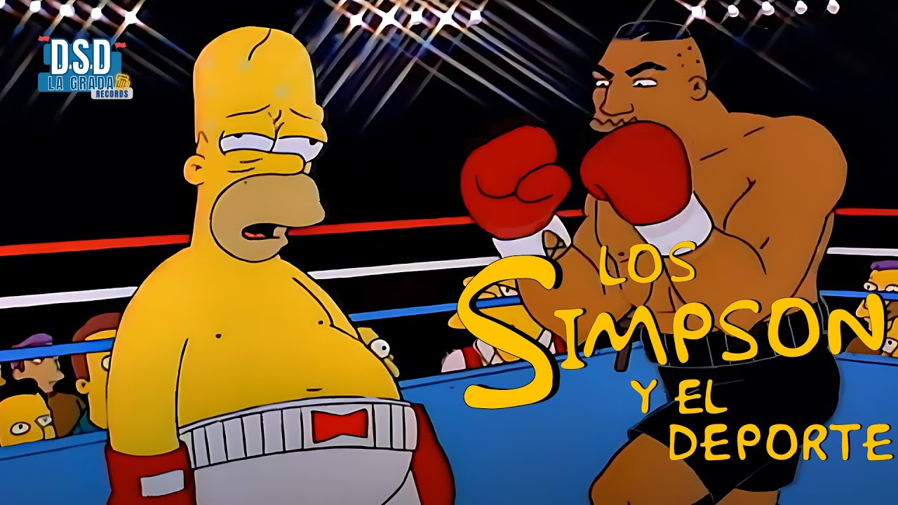 Los Simpson y el deporte. Los mejores momentos en el deporte. - YouTube