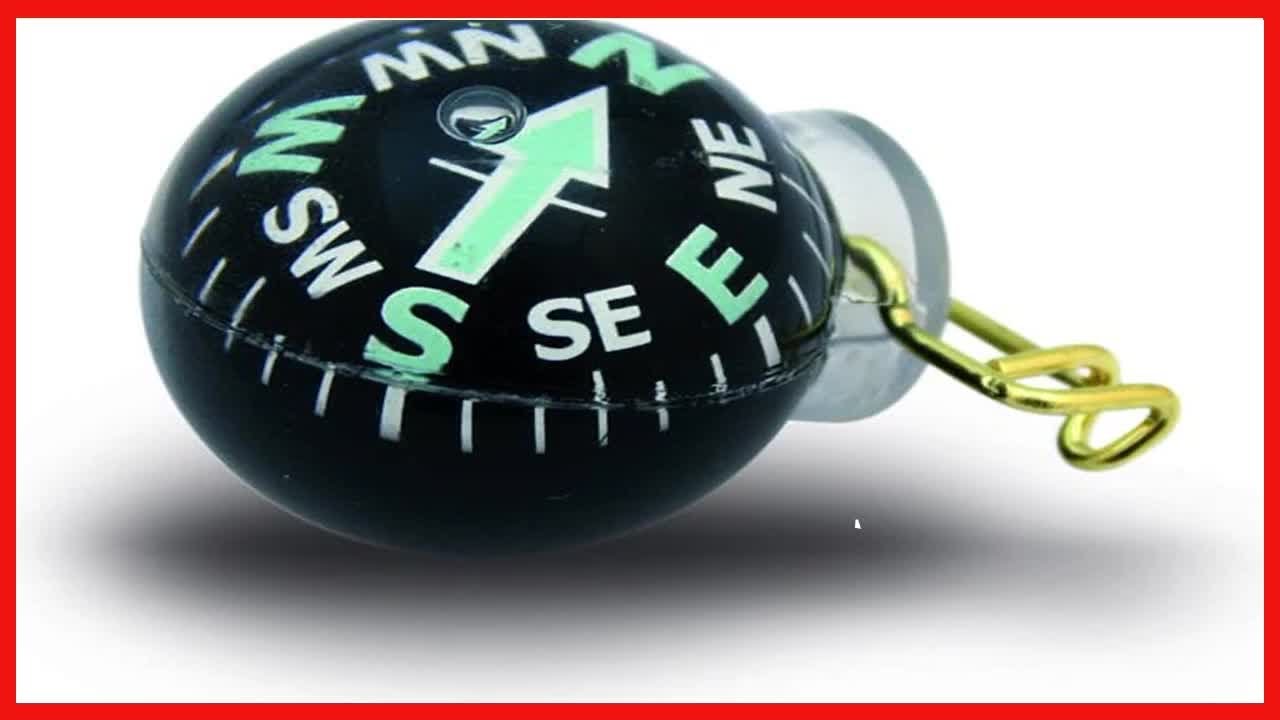 Coghlan's Ball-Type Pin-On Compass - YouTube