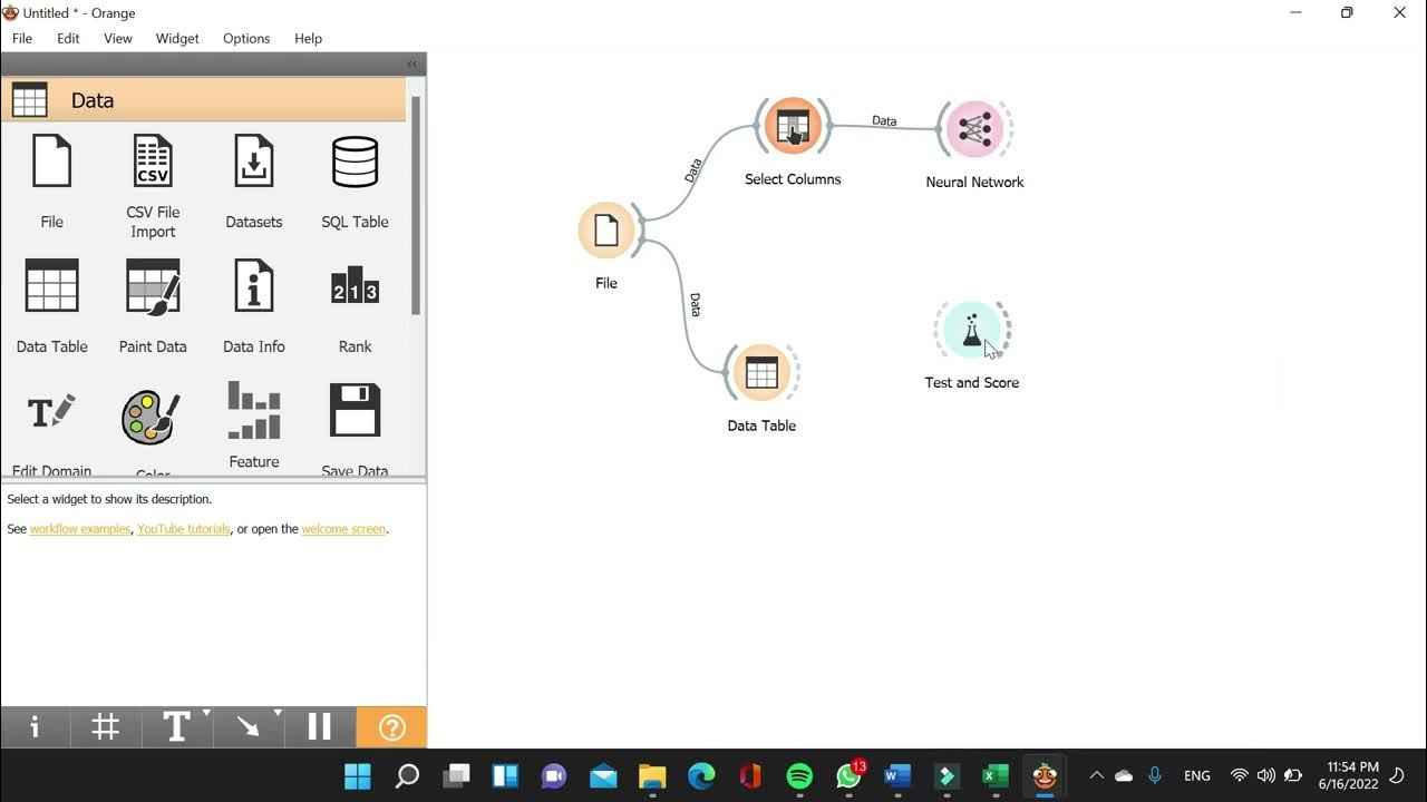 Klasifikasi Menggunakan Metode Neural Network Pada Aplikasi orange ...