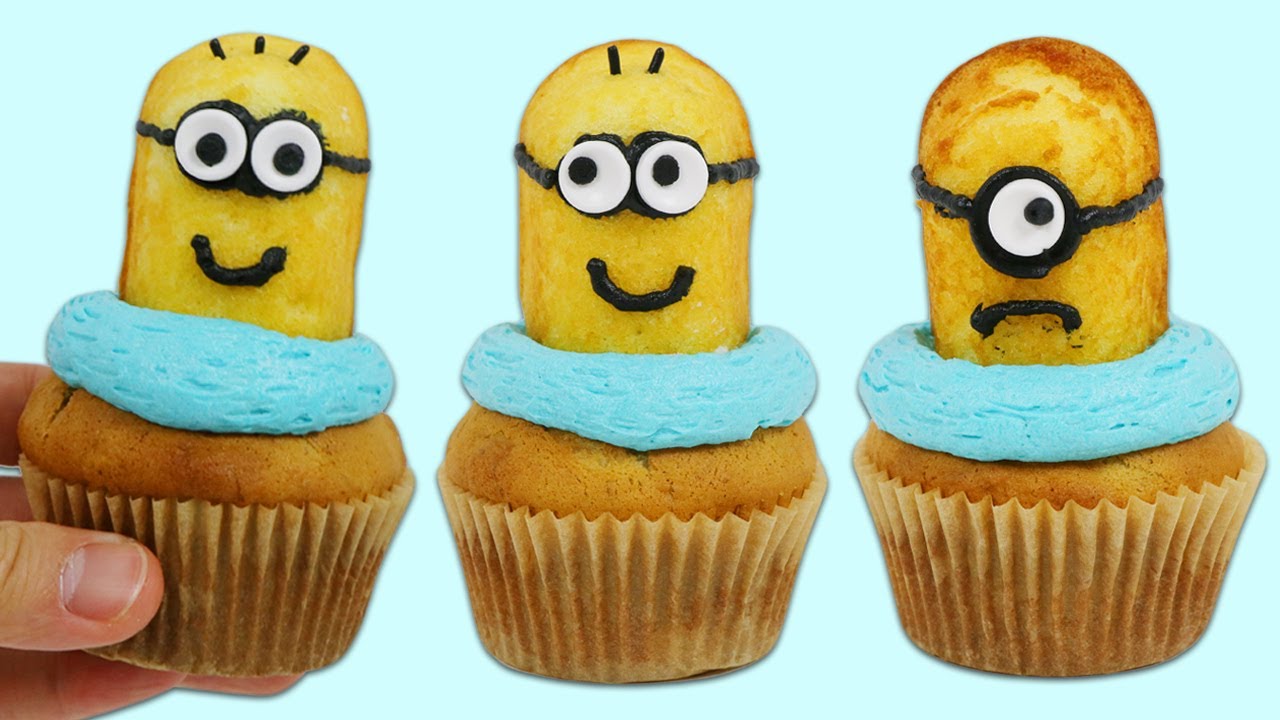 How To Make Minion Cupcakes