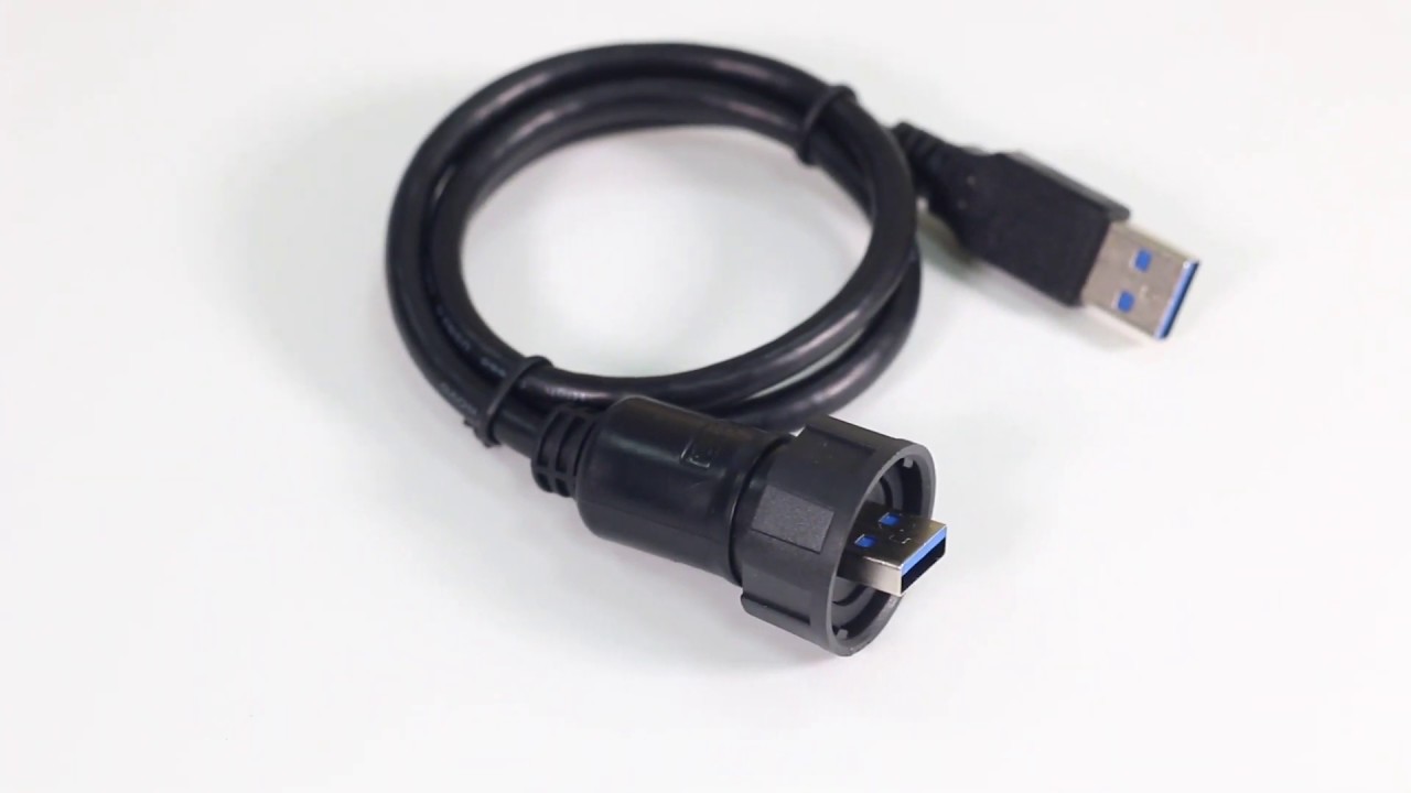 CNLINKO YU Waterproof USB Plug Connector - YouTube
