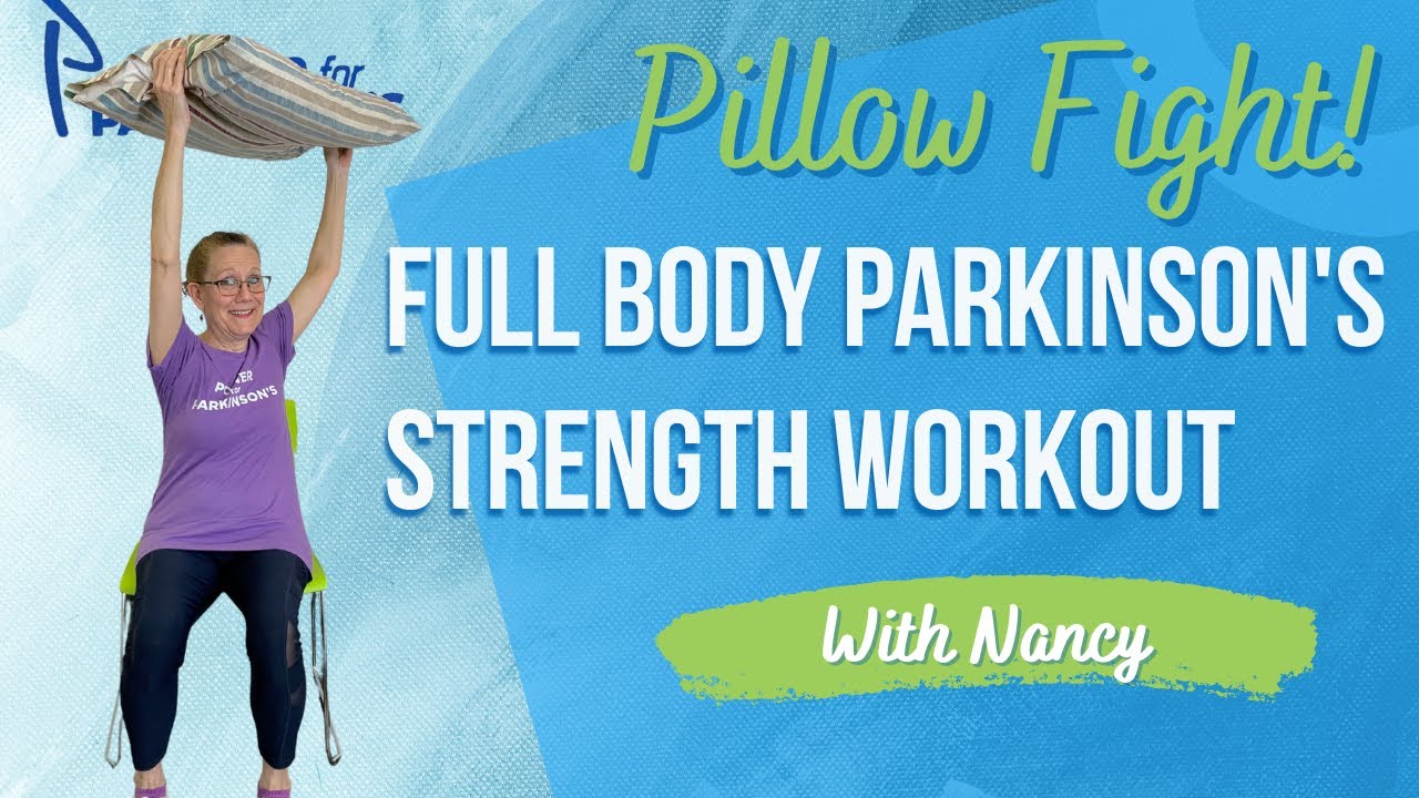 Parkinson's Pillow Workout | Symptom-Focused Strength and Balance Class ...