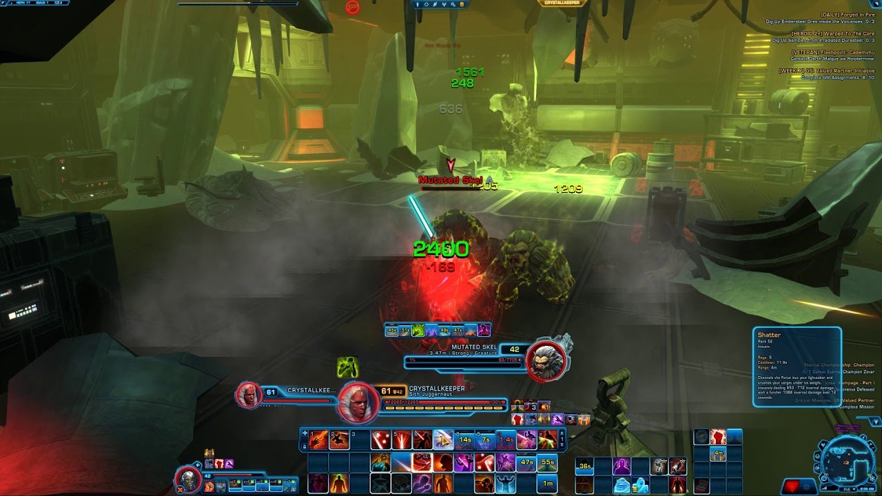 Swtor Hoth GSI-heroic (warped to the core) - YouTube