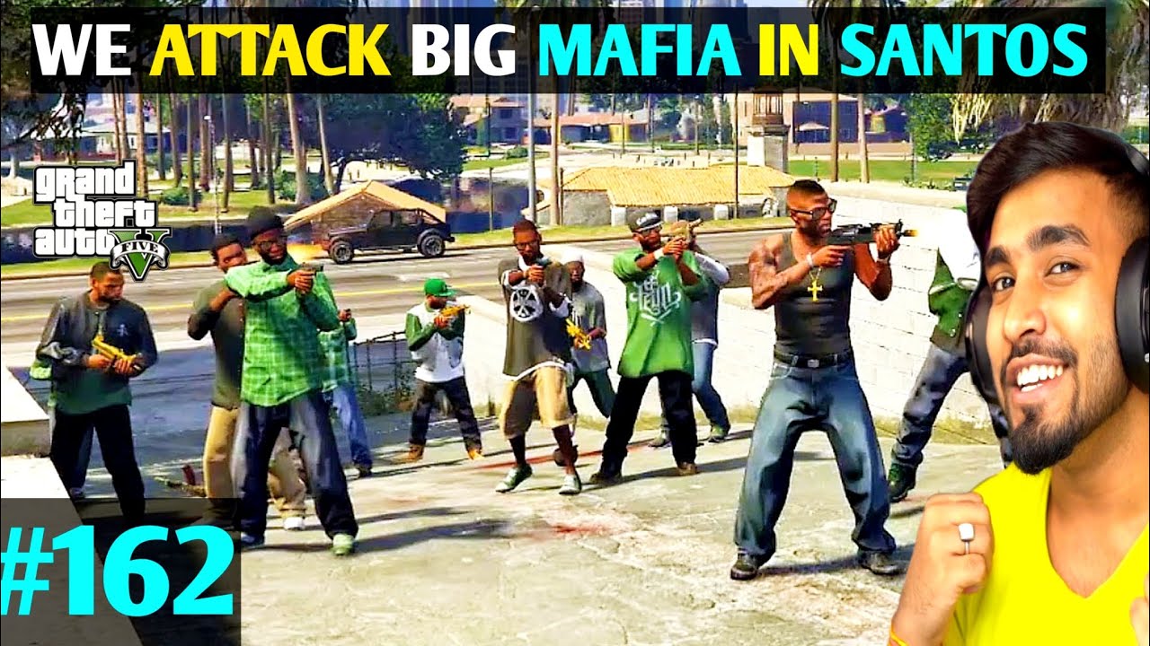 WE ATTACK BIG MAFIA IN SANTOS #162 || TECHNO GAMERZ GTA 5|| GTA 5 - YouTube