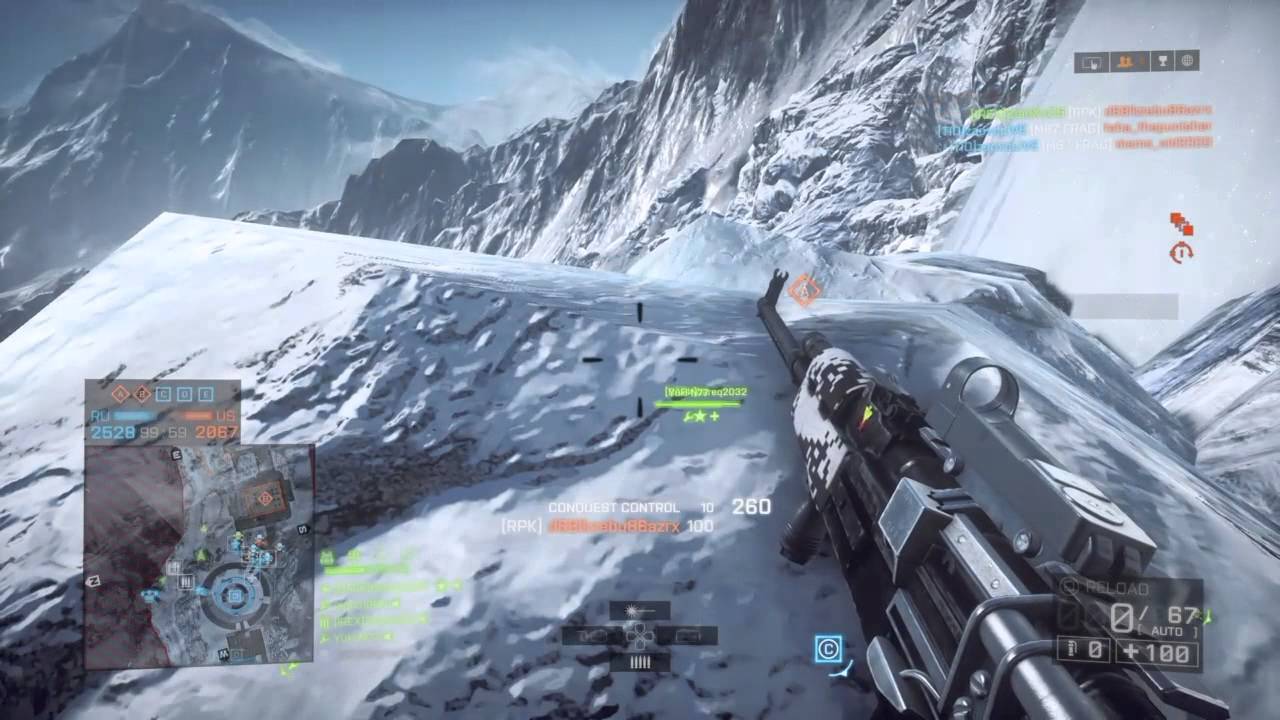 BF4 Game Play (RPK) - YouTube
