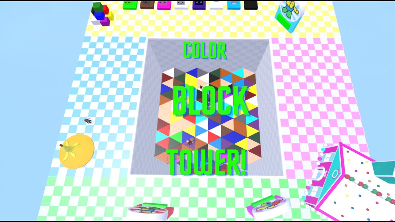 Color Block Tower! - YouTube