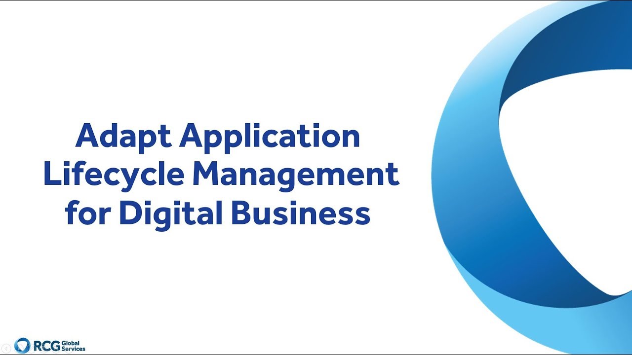 Adapt Application Lifecycle Management for Digital Business by Rachelle ...