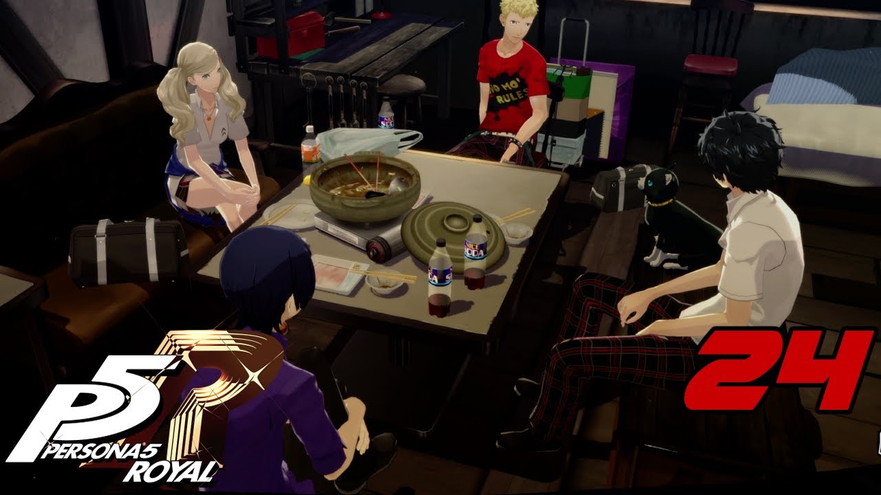 Persona 5 Royal - 24 - Welcome party and Future plans - YouTube