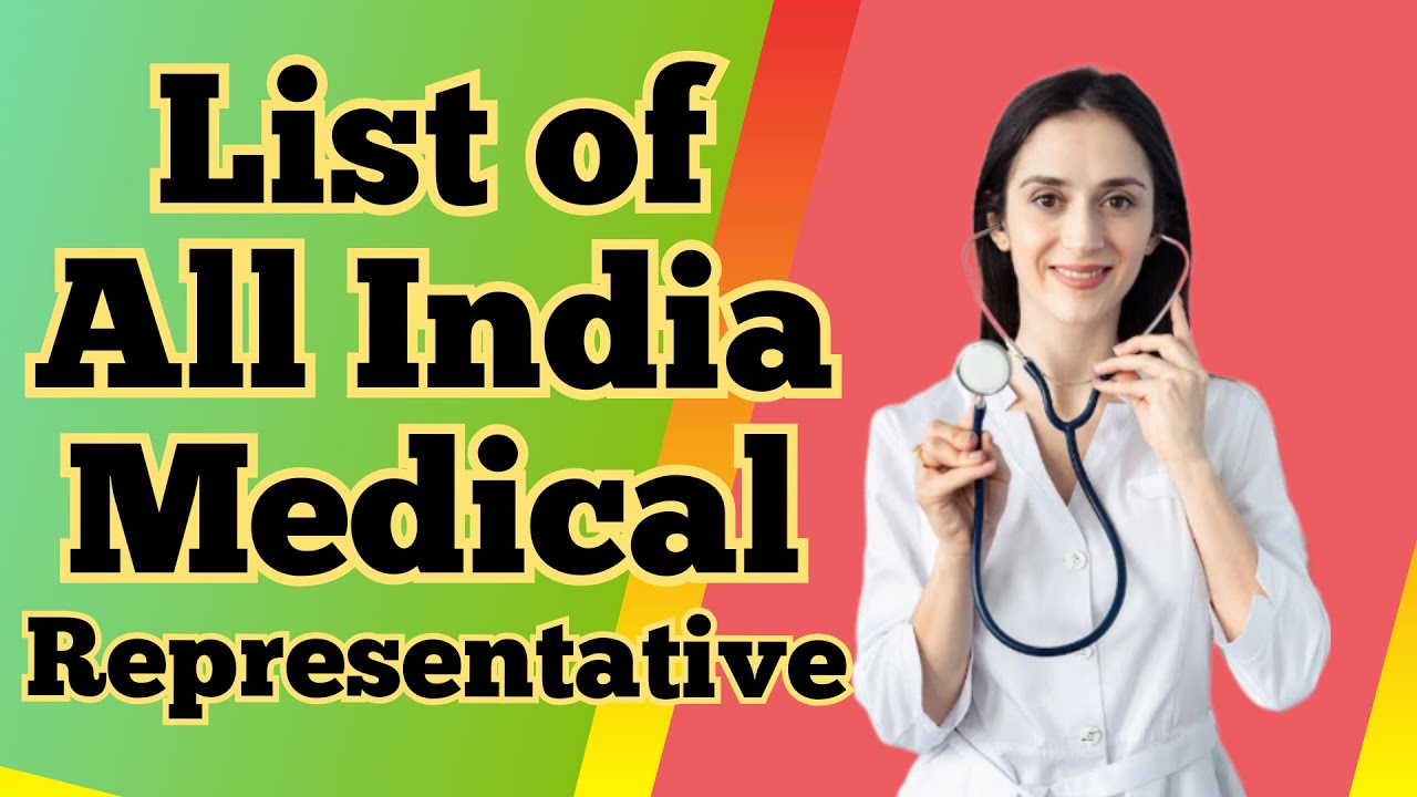 List of all India Medical Representatives with Mobile and Email ids ...