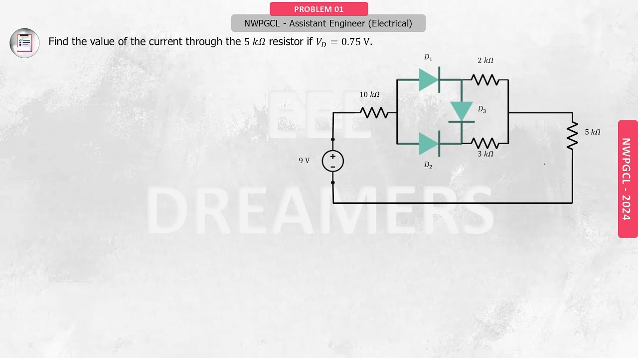 NWPGCL AE 2024 Diode Question Solution | Assistant Engineer | BUET Job ...