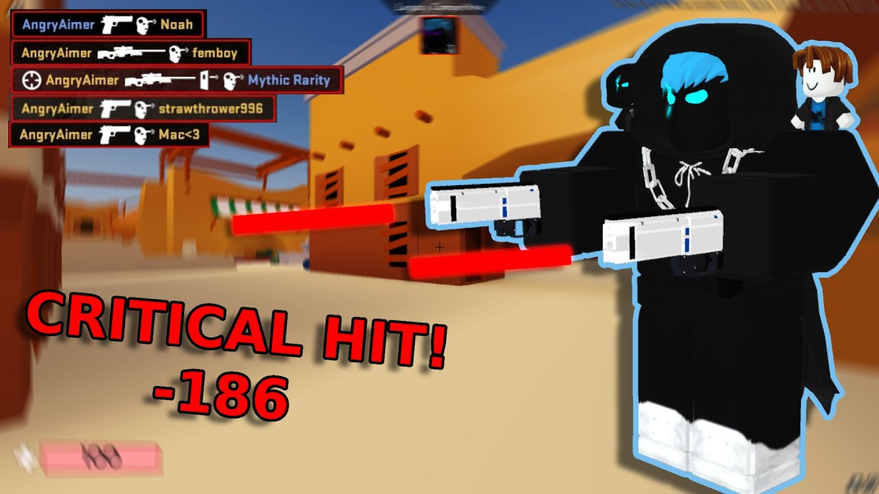 So I became *TANQR* in Roblox Arsenal.. - YouTube