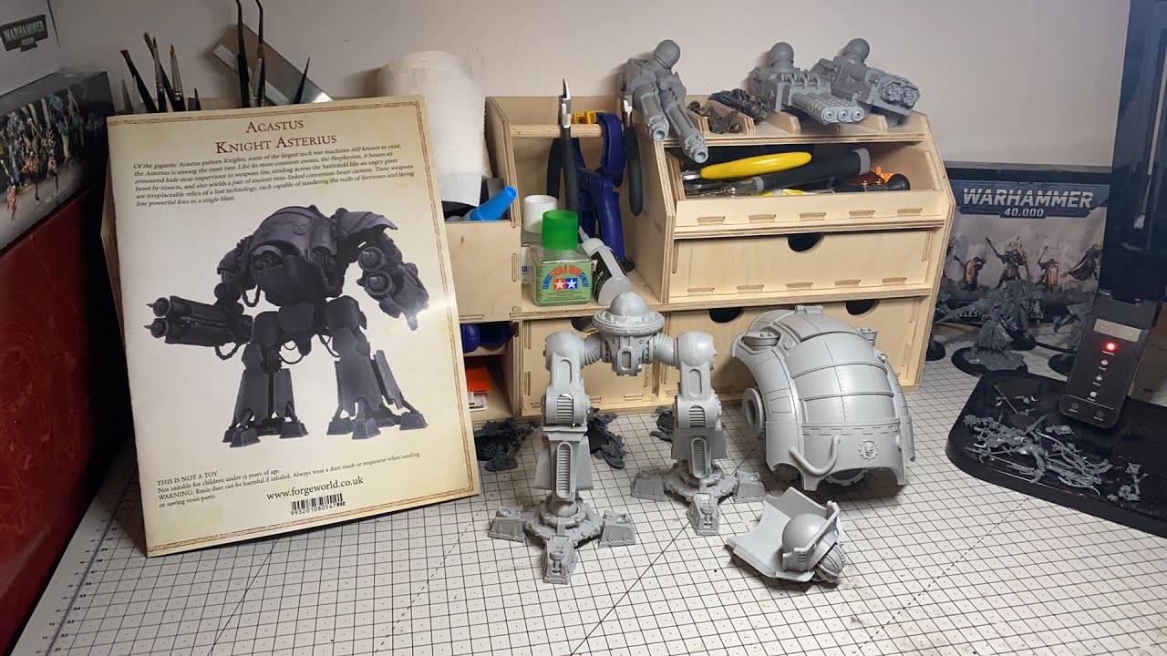 Building the Acastus Knight Asterius pt.3 - YouTube