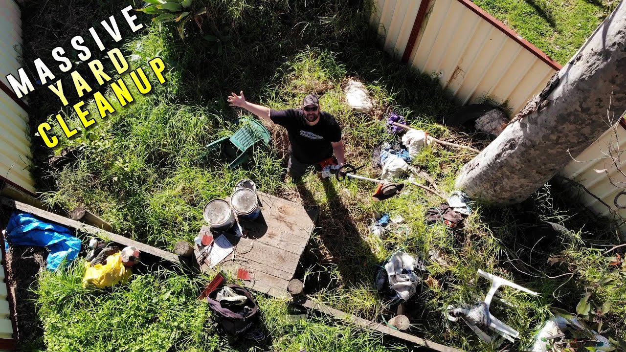 INSANELY OVERGROWN Long Grass Lawn Transformation | You Wont BELIEVE ...