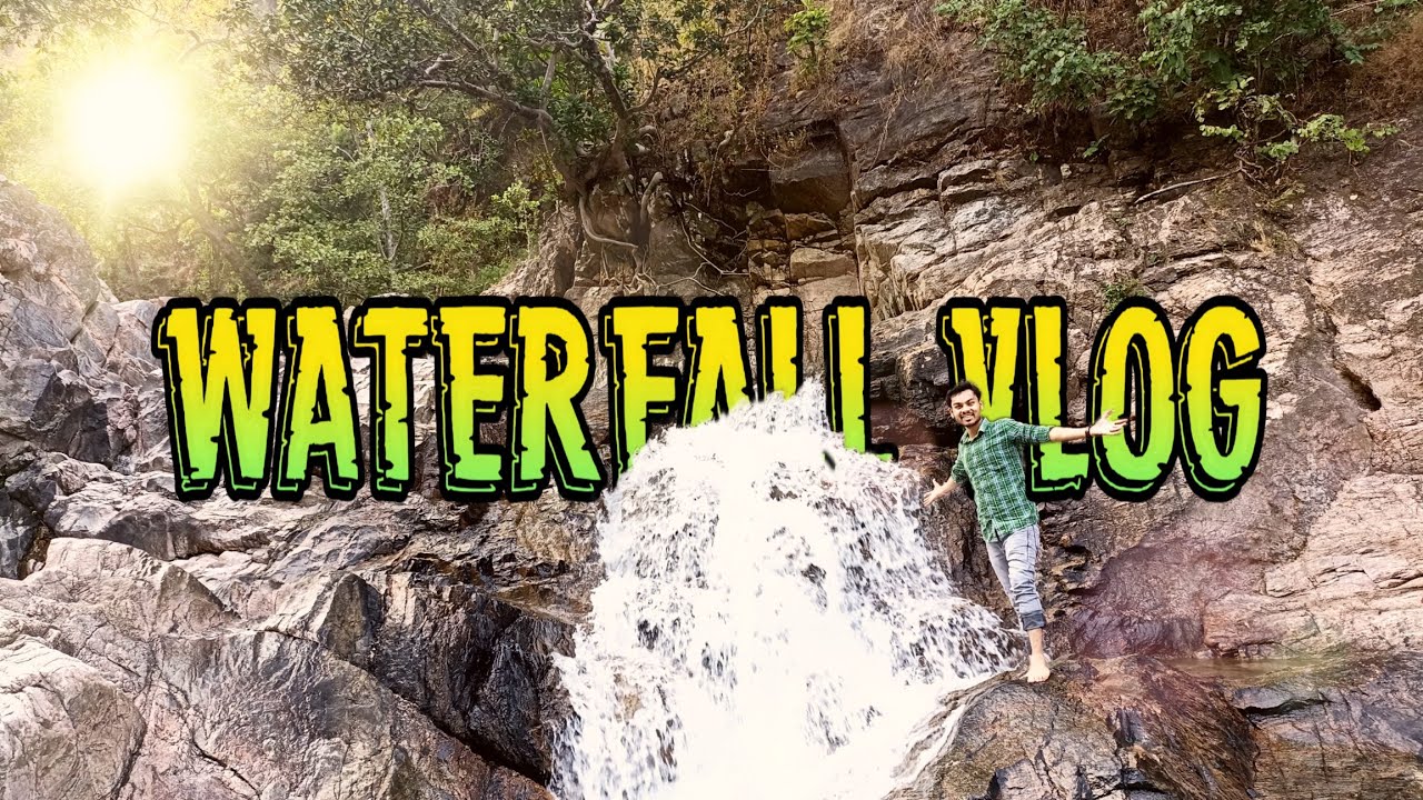 Waterfall Vlog | Jungle Vlog😎🐯🌊 - YouTube