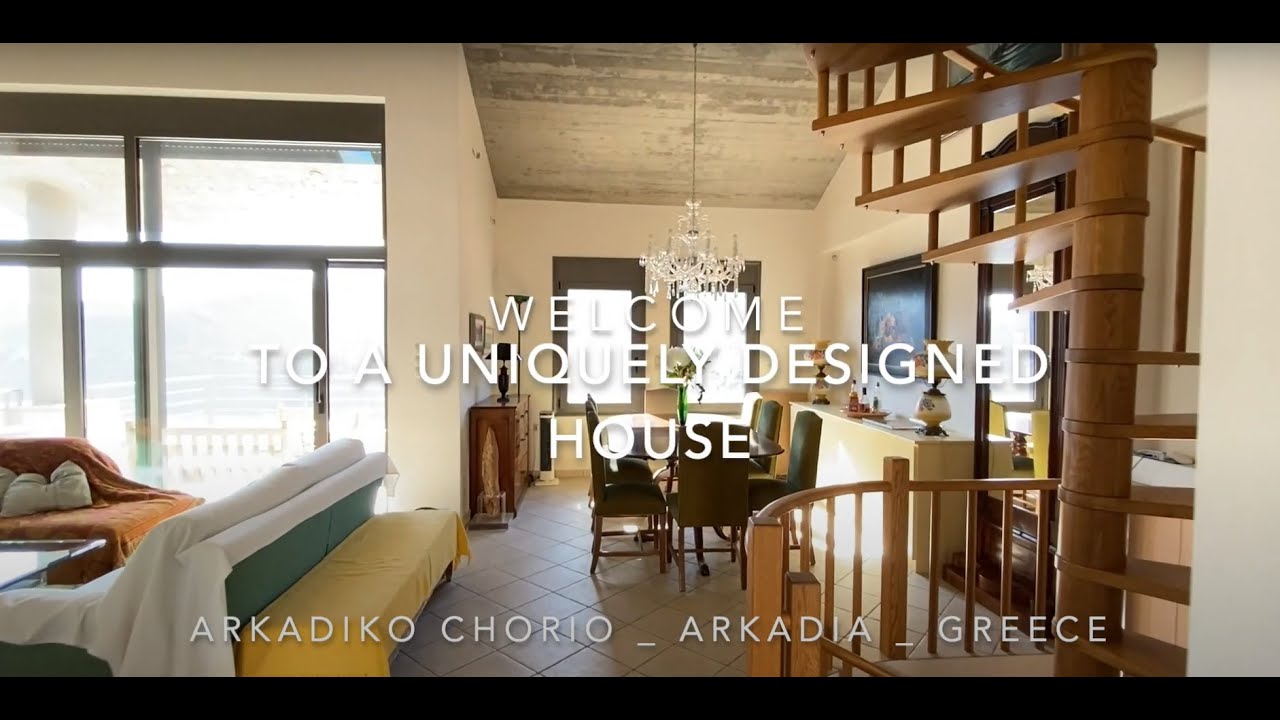 Welcome to a uniquely designed house | Arkadiko Chorio Arkadia Greece ...