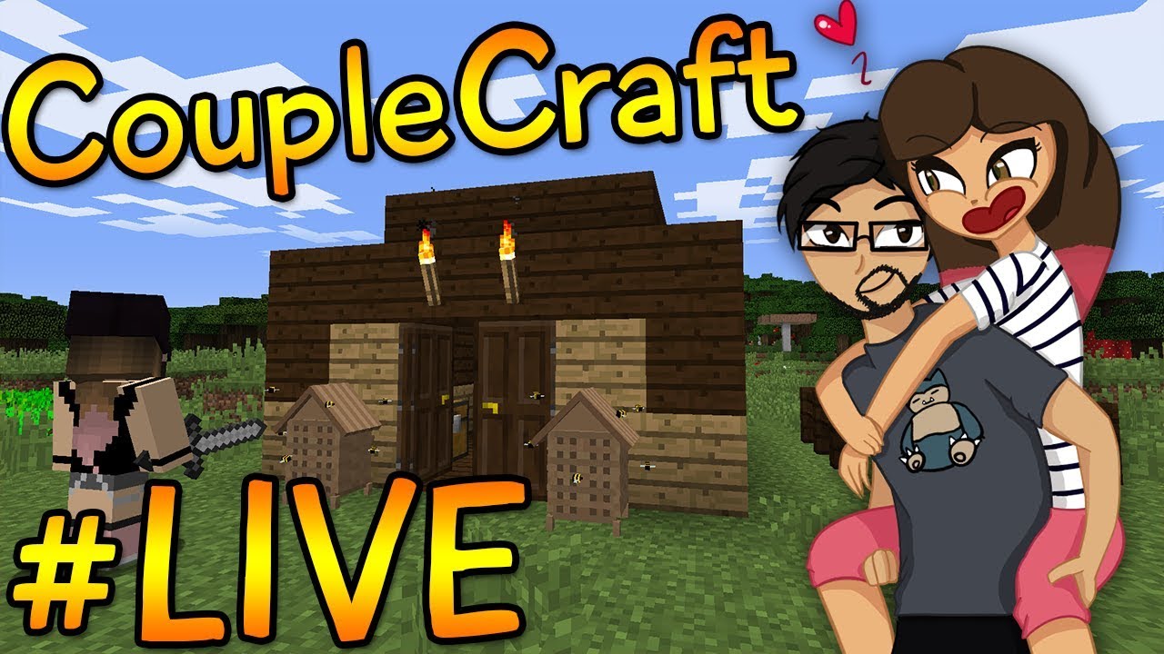 Building Our New Home! - CoupleCraft Live! (Minecraft Modded Survival ...