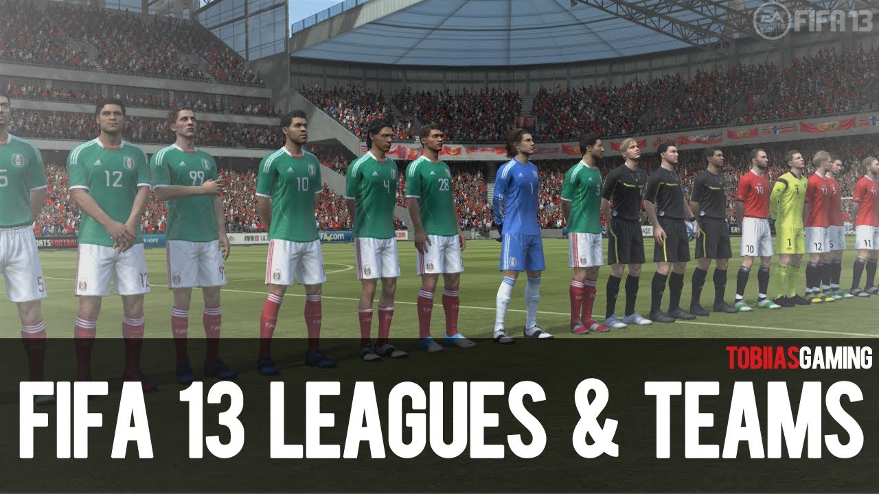 FIFA 13 Leagues and Teams - FIFA 13 News - YouTube