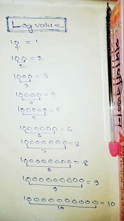 🤑Log value short tricks ।। #log #studyidea - YouTube