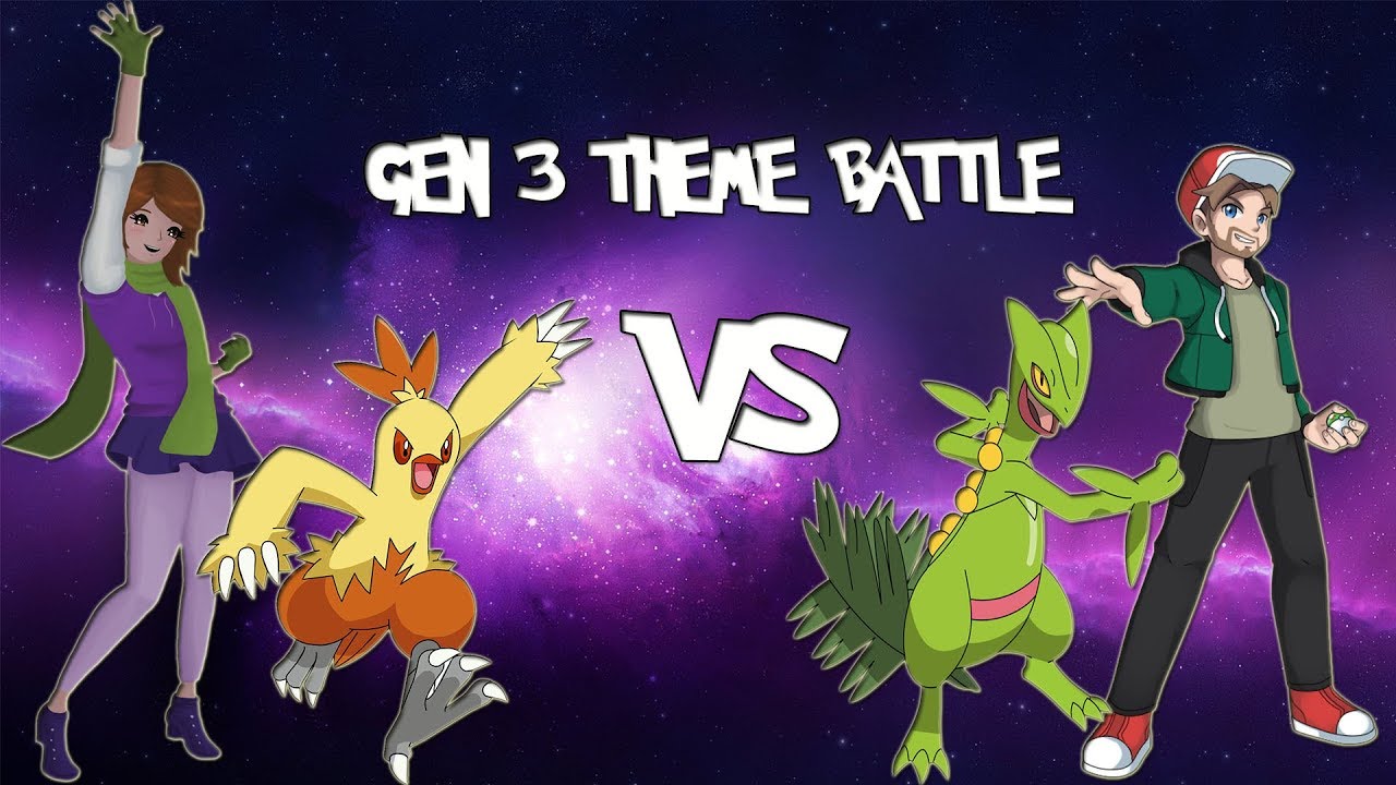Gen 3 Theme Battle Against EliteTrainerHugo - YouTube
