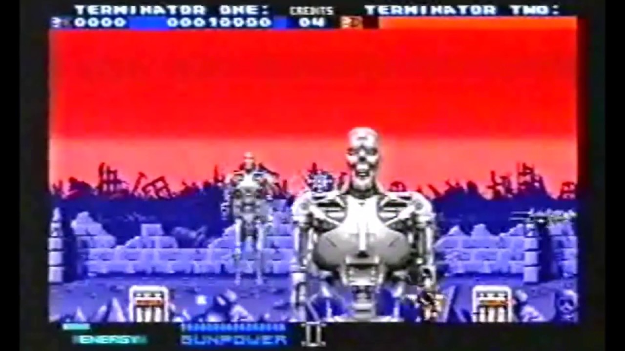 Terminator 2 - Sega Mega Drive - YouTube