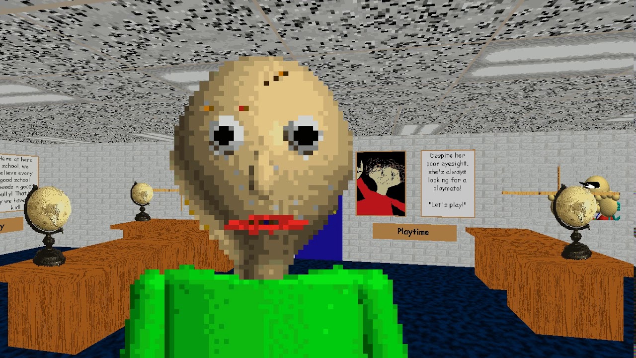 Baldi's Basics sound fail - YouTube