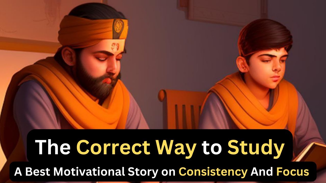 The correct way to Study | A Best Motivational Story on Consistency And ...