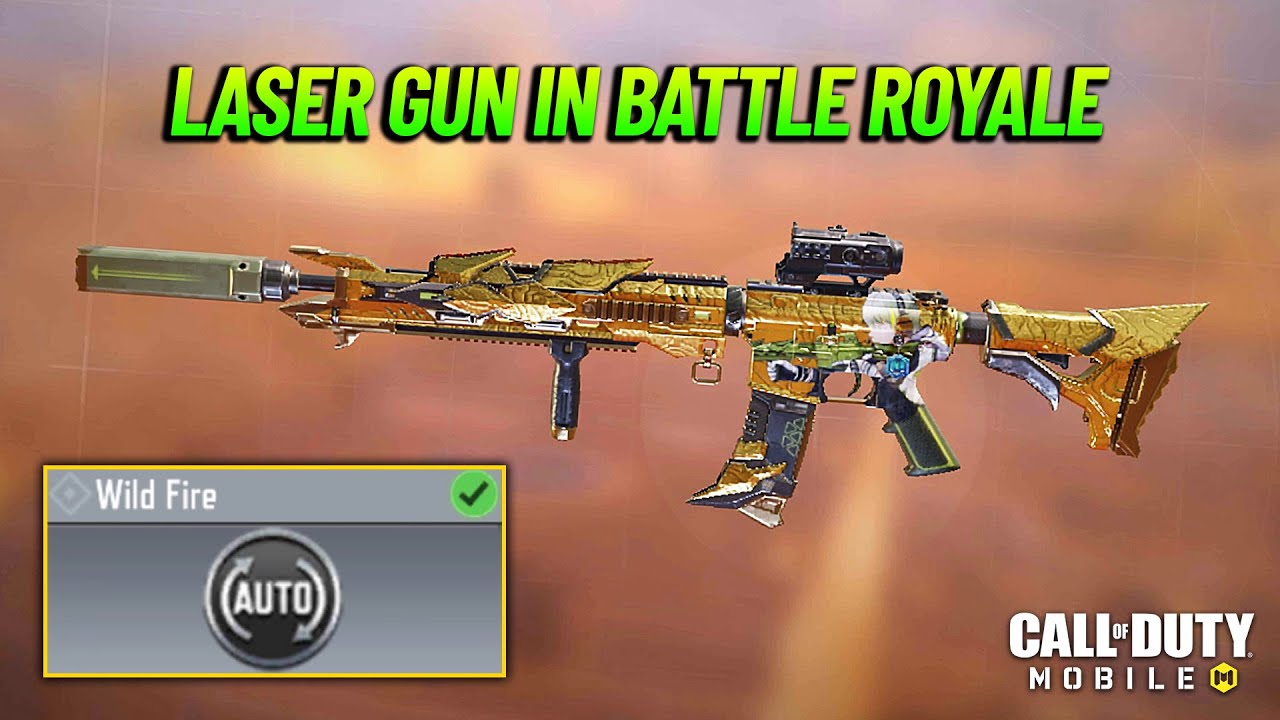 Auto M16 is Laser Gun in BR CODM - New Best Setup - YouTube