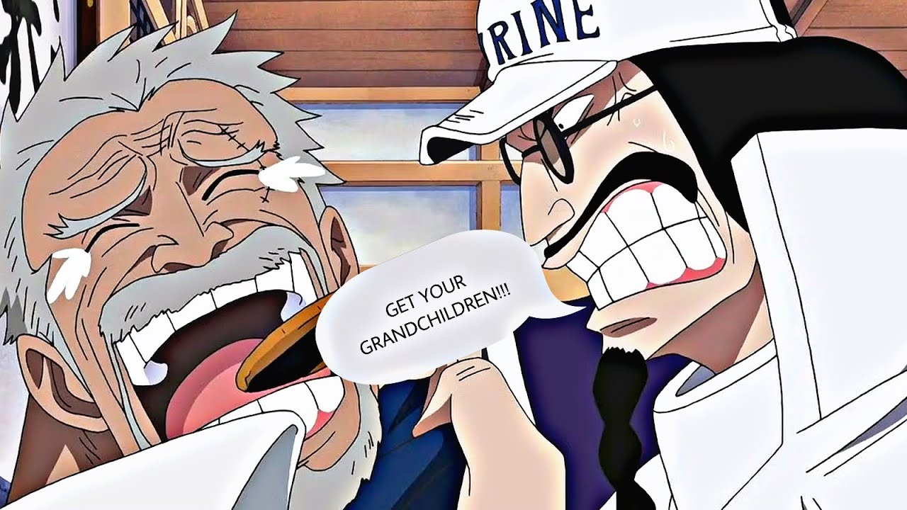 How Garp family always causing problems | One Piece skit - YouTube