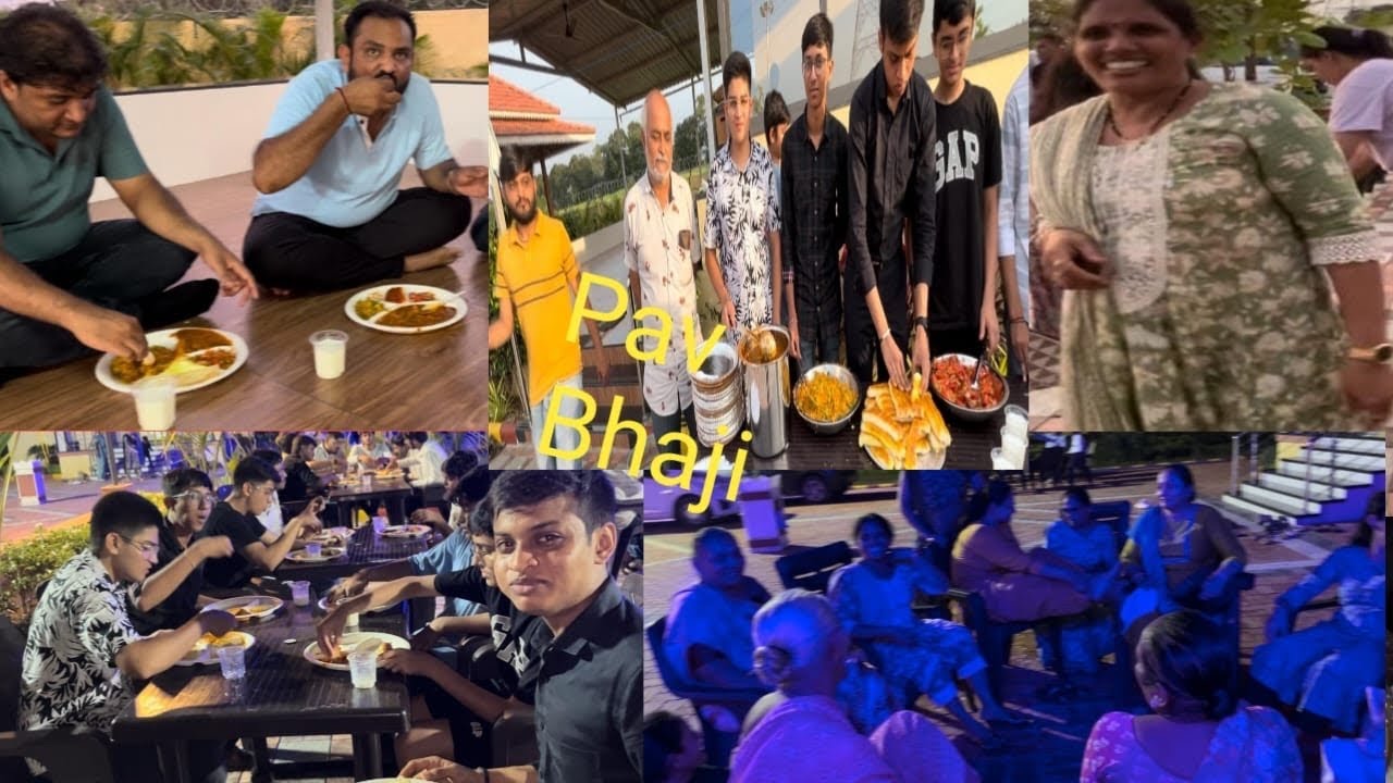 Farmhouse Ma Jalsa #Farmhouse Ma Party #Farmhouse #Bhajipav Pulav 🍛 ...