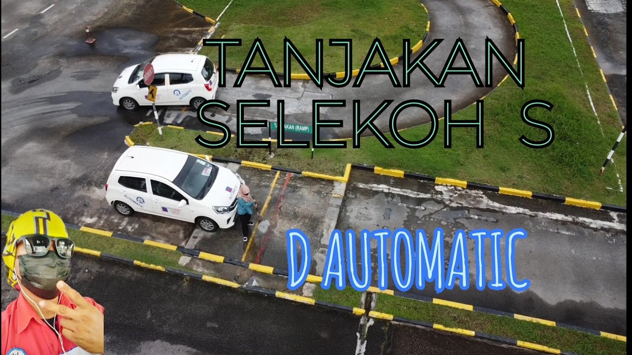 Tutorial TANJAKAN Dan SELEKOH S dari pandangan camera Drone #manducekap ...