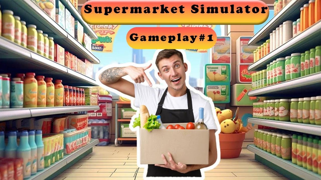 I Opened My Own Supermarket - Supermarket Simulator- Part-1 - YouTube