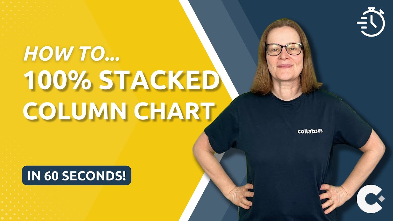 How To Use The 100% Stacked Column Chart Visualization In Power BI ...