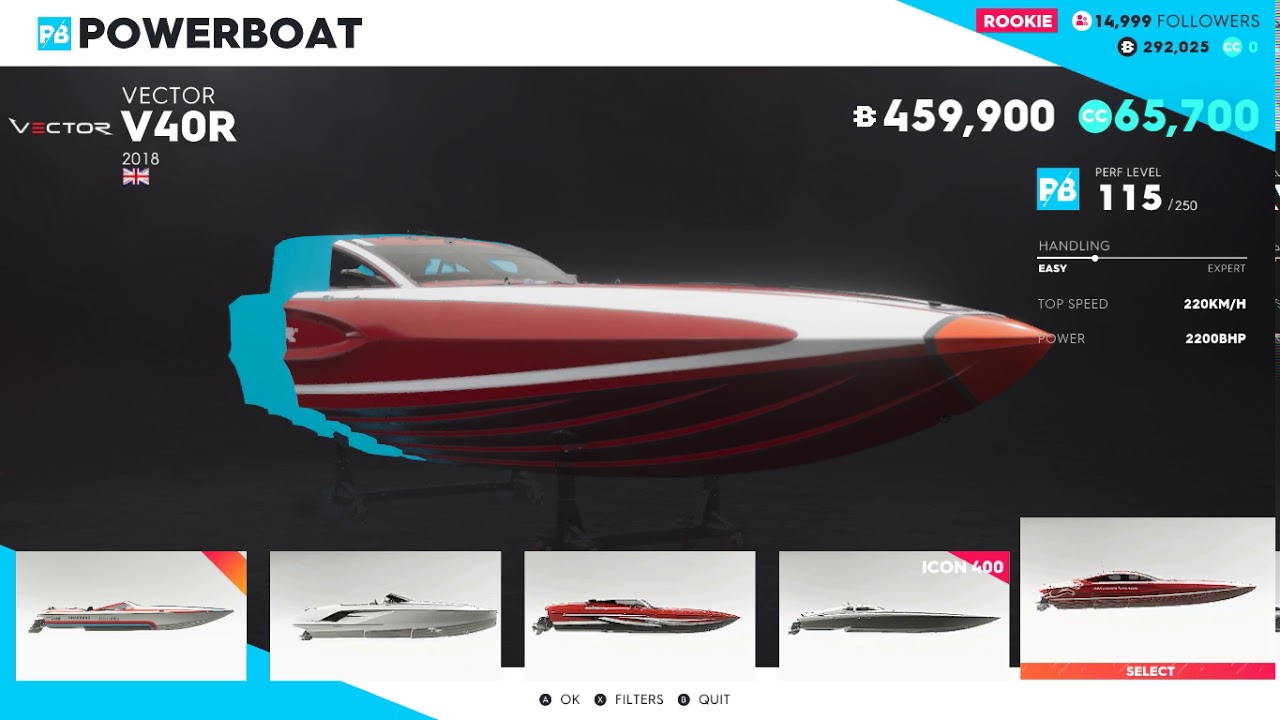 CREW 2 - JAGUAR VECTOR V40R vs PROTO Offshore MK2 - YouTube