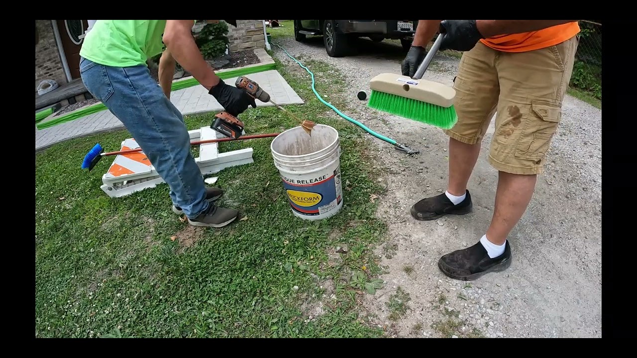 Transforming a boring sidewalk Best in the Midwest! - YouTube