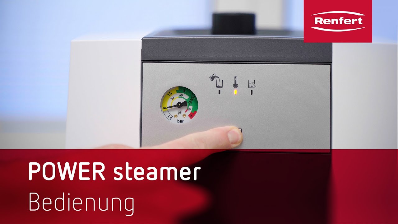 POWER steamer | Bedienung - YouTube