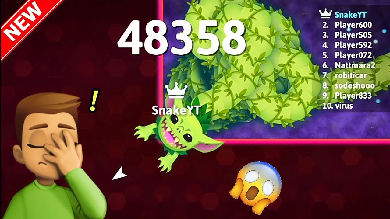 I FEED CUTE NOOB IN SNAKE.IO! Best Epic Snakeio Gameplay - YouTube