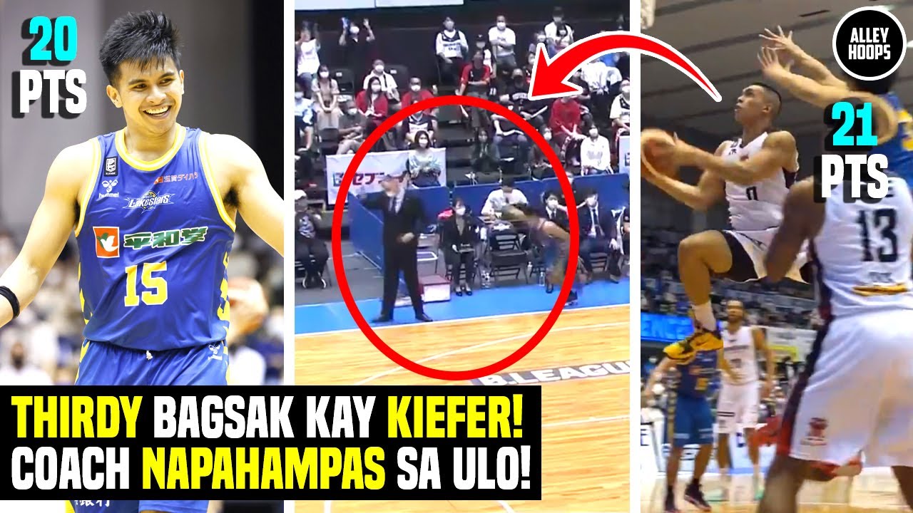 Thirdy BAGSAK kay Utol Kiefer! Coach NAPAHAMPAS sa Ulo! Ravena Brothers ...