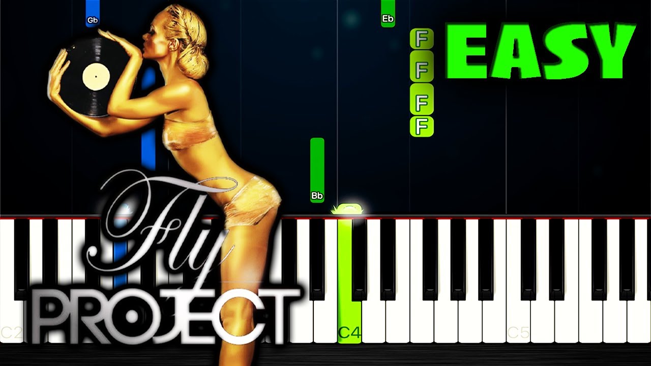 Fly Project - Toca Toca - EASY Piano Tutorial - YouTube