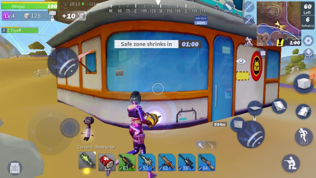 creative destruction game play - YouTube