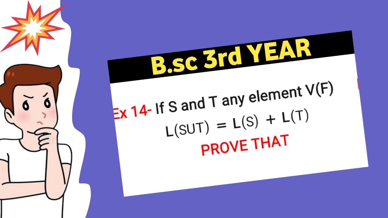 B.sc 3rd Year Basis And Dimensions Linear Algebra Linear Combination ...