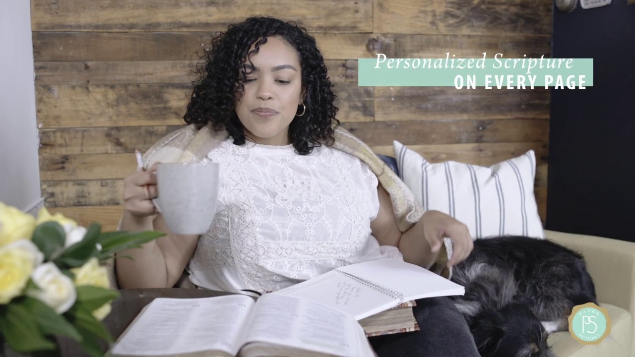 Paper Sunday Personalized Scripture Journals - Promo - YouTube
