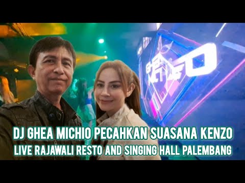 DJ Ghea Michio Pecahkan Suasana Kenzo Live Rajawali Resto and Singing Hall Palembang