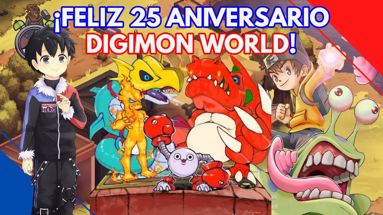 ¡Feliz aniversario Digimon World! regresan los Gameplays uwu - Hunter ...