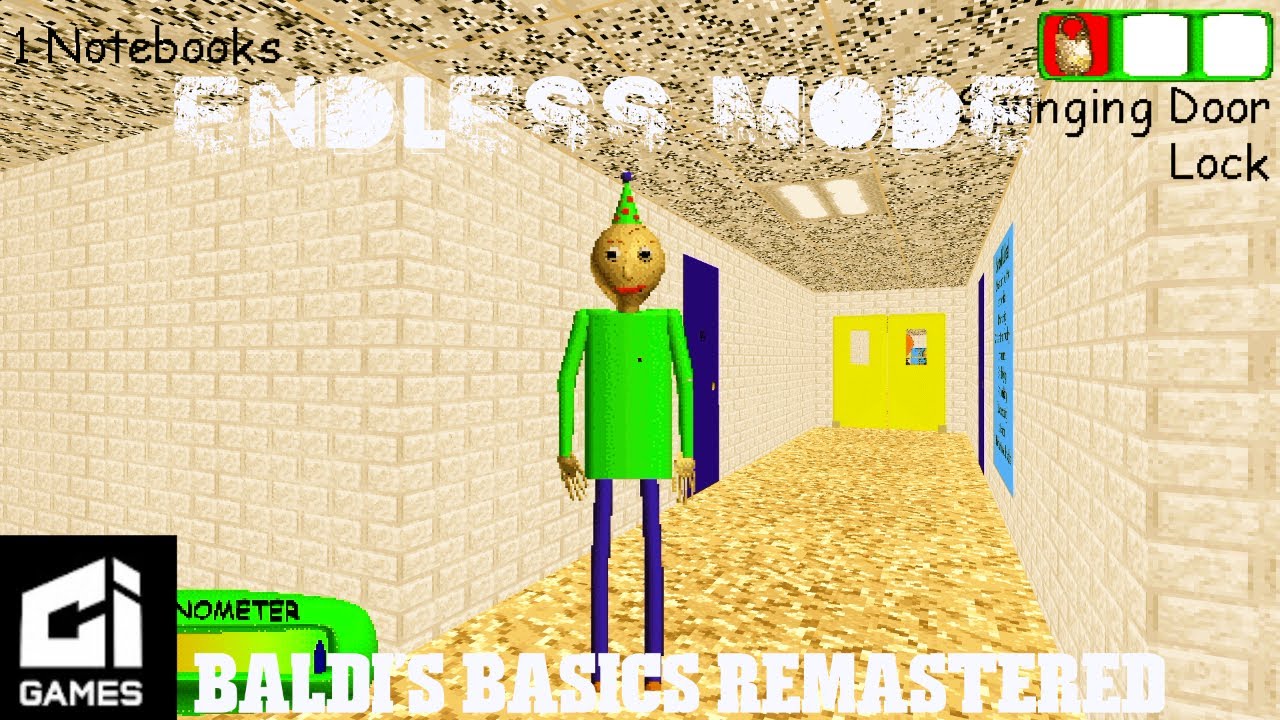Endless Mode (Baldi's Basics Remastered) - YouTube