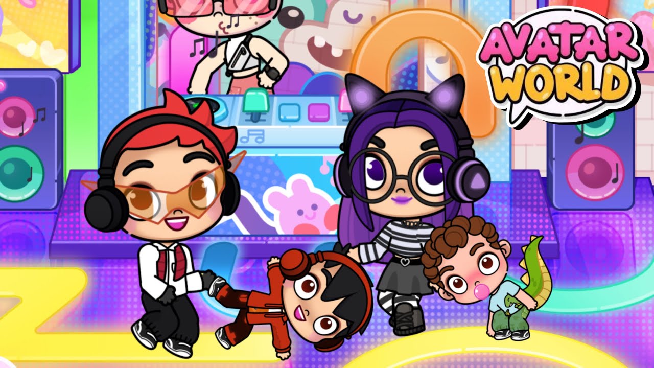 BATALLAS de BAILE en AVATAR WORLD | Kori Juegos - YouTube