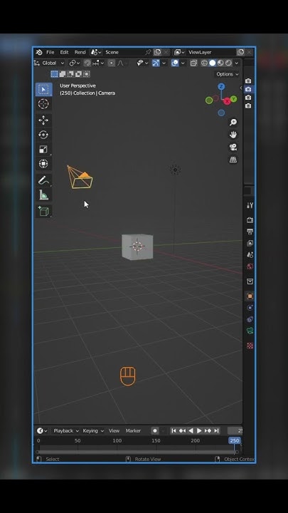 Fc Tutorials | Select & Delete objects in blender | Blender m objects select ya delete kaise ...